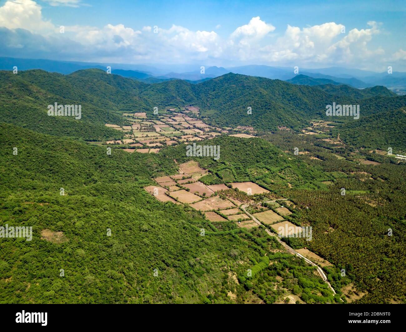 Aerial view of Sumbawa island, Indonesia Stock Photo - Alamy