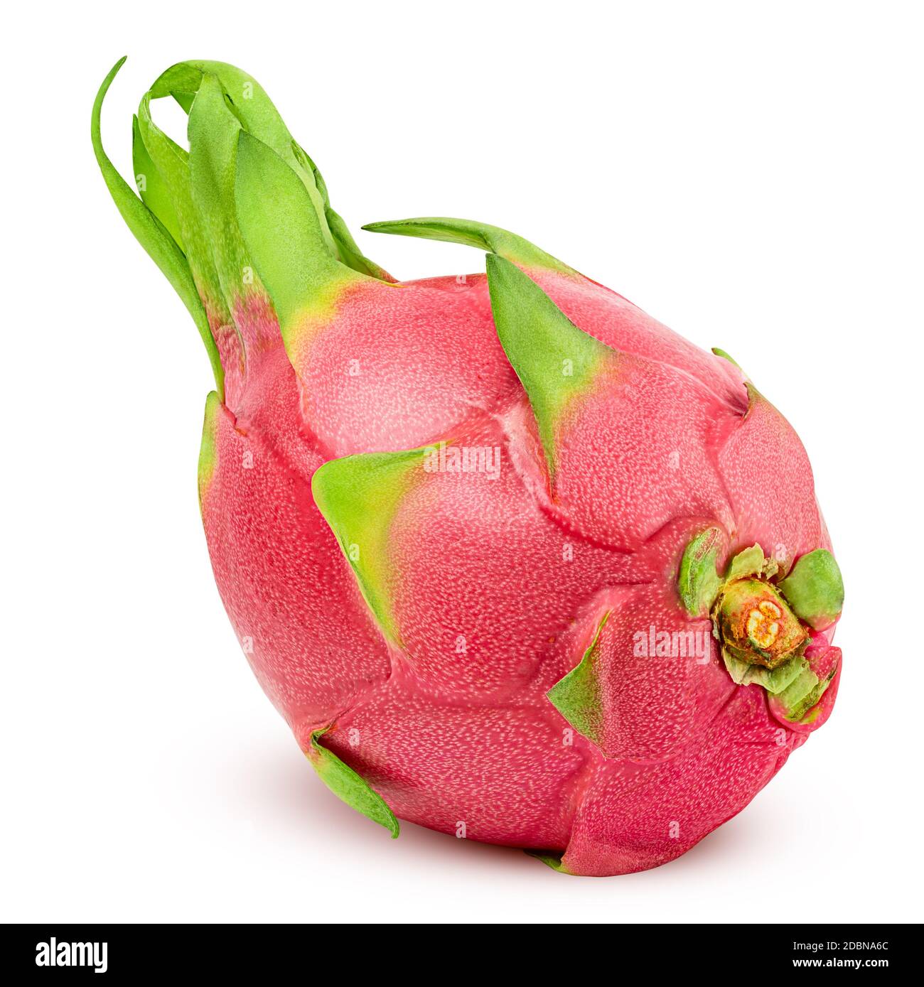 dragon fruit, pitahaya, pitaya, isolated on white background, clipping ...