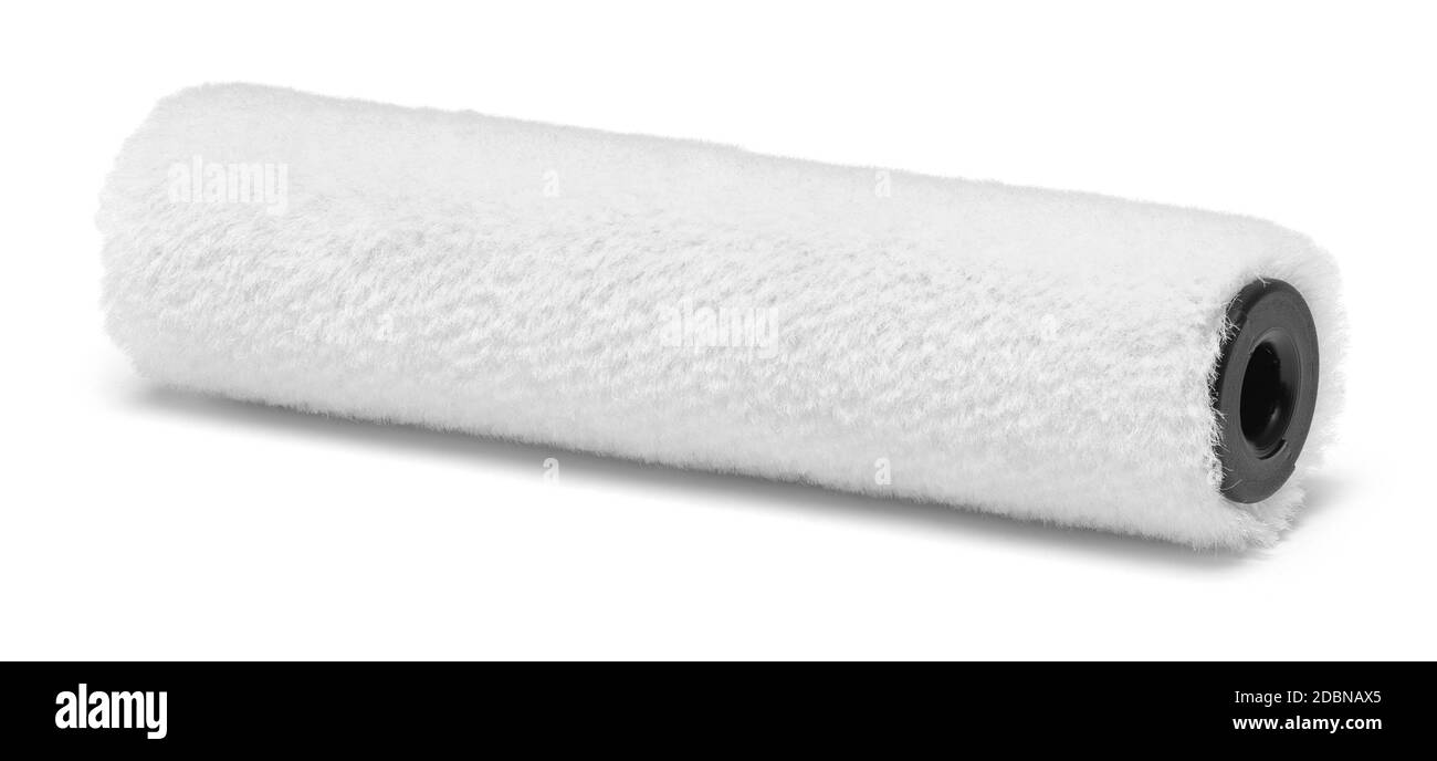 studio photography of a paint roller in light back with shadow Stock ...