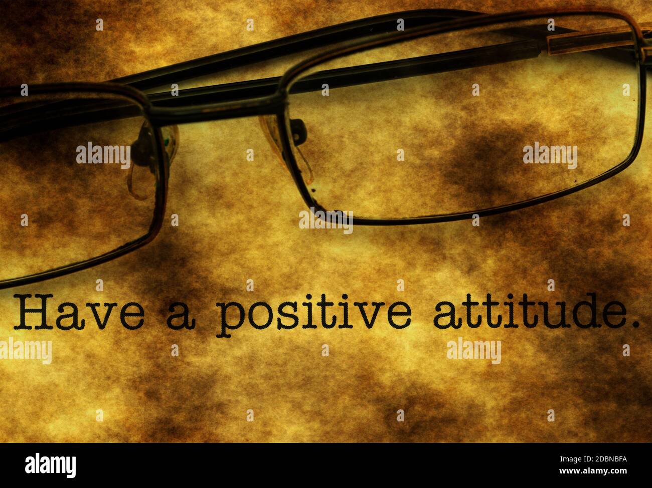 Have positive attitude Stock Photo - Alamy