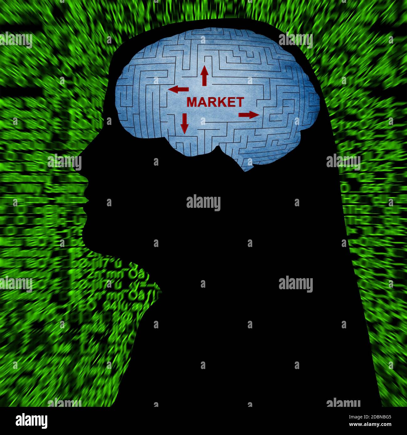 Market in mind Stock Photo - Alamy