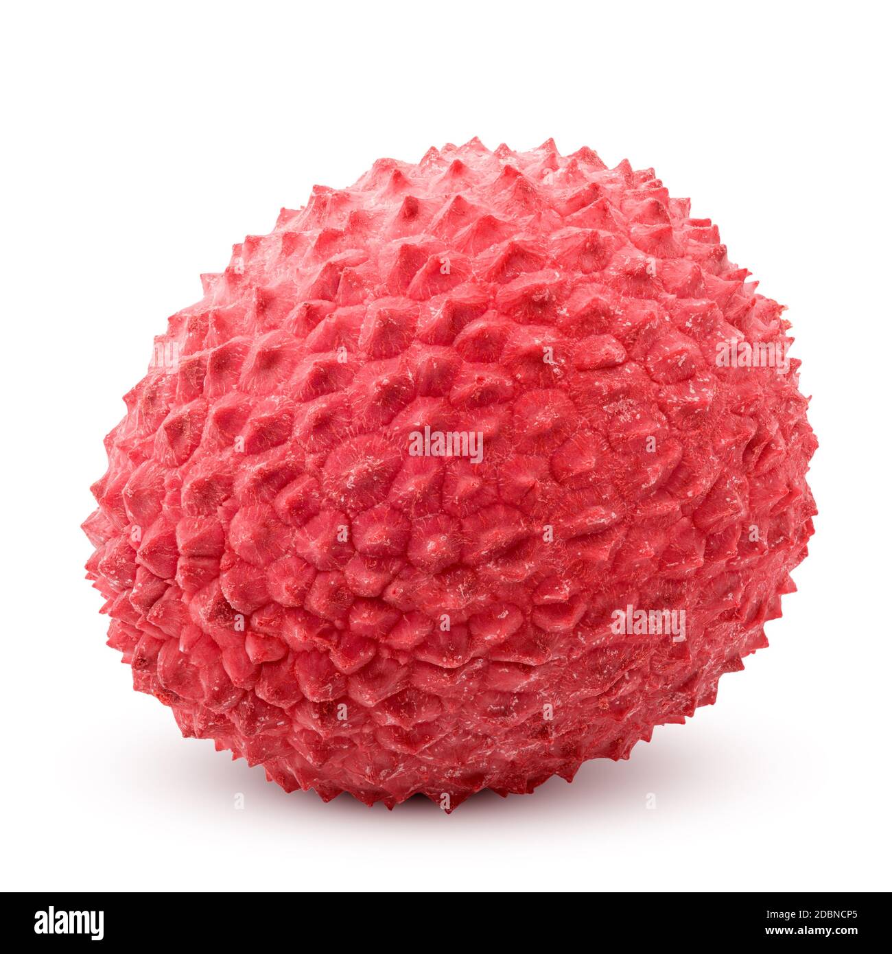 lychee, clipping path, isolated on white background, full depth of ...