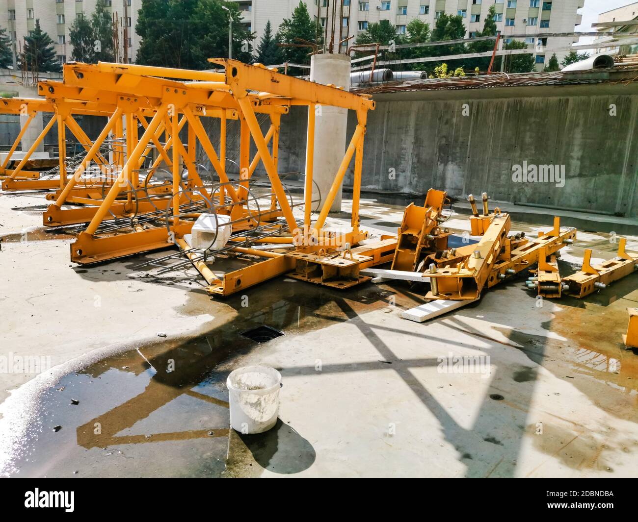 Design of reinforcement cage of reinforcement for concrete frame house ...