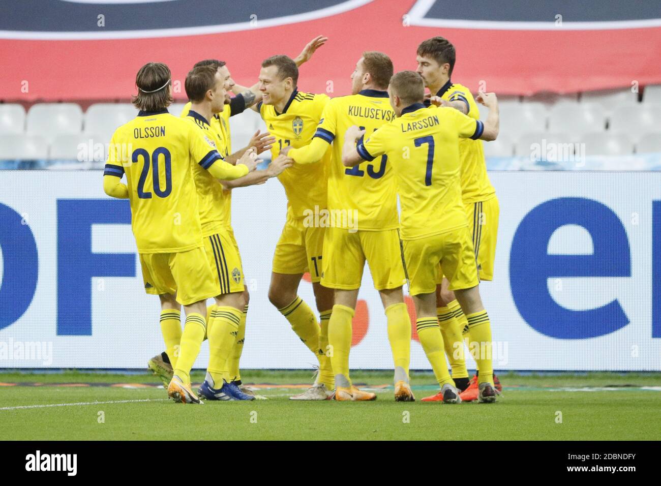 Kulusevski sweden goal hi-res stock photography and images - Alamy