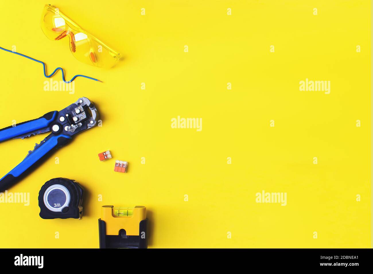 Electrician tools hi-res stock photography and images - Alamy