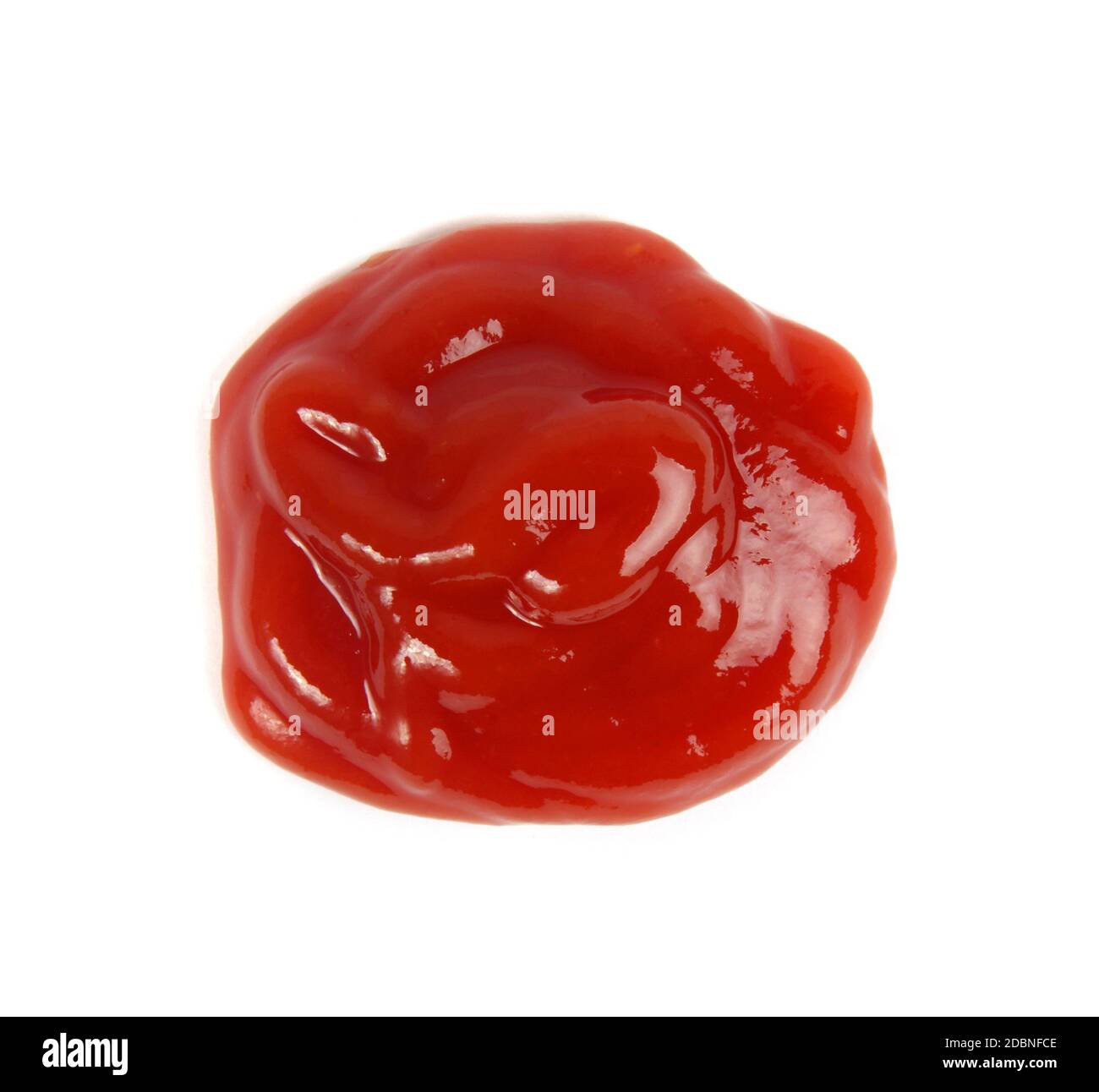 tomato sauce closeup isolated over white Stock Photo - Alamy