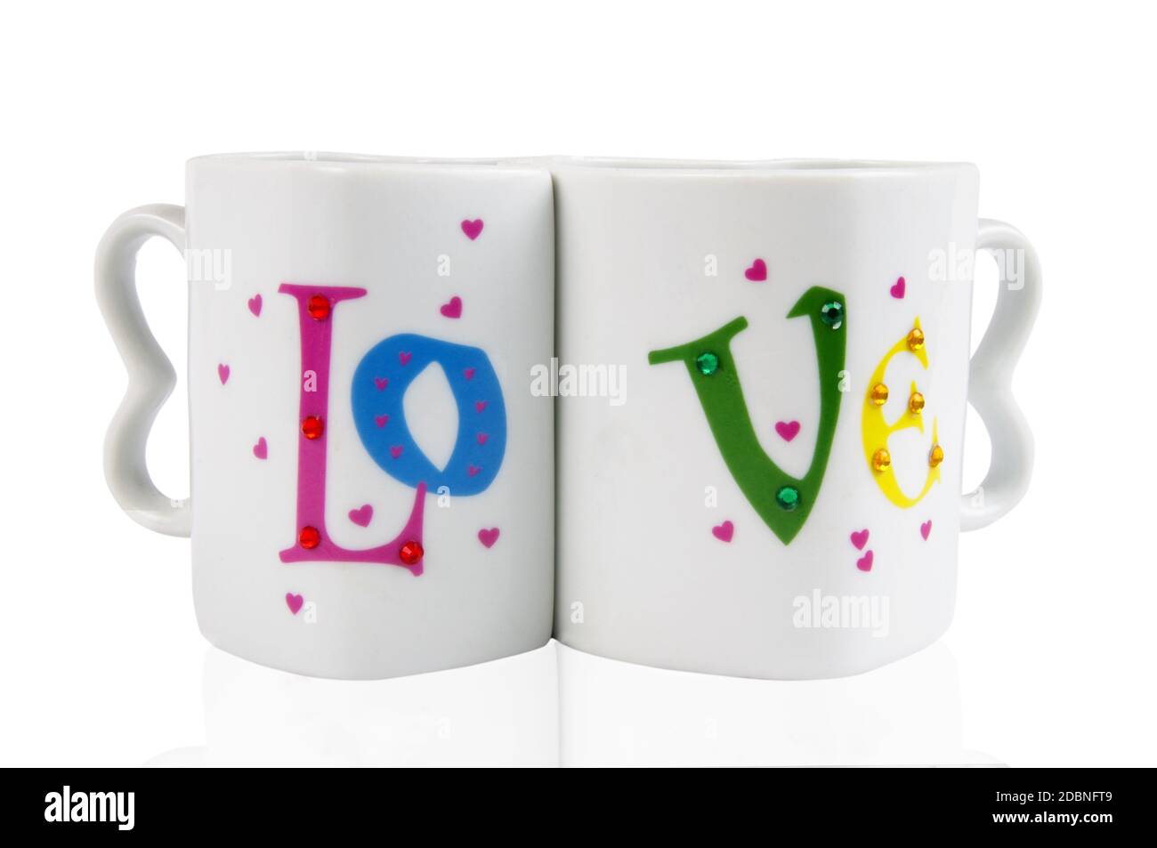 Couple drawing heart in Cut Out Stock Images & Pictures - Alamy