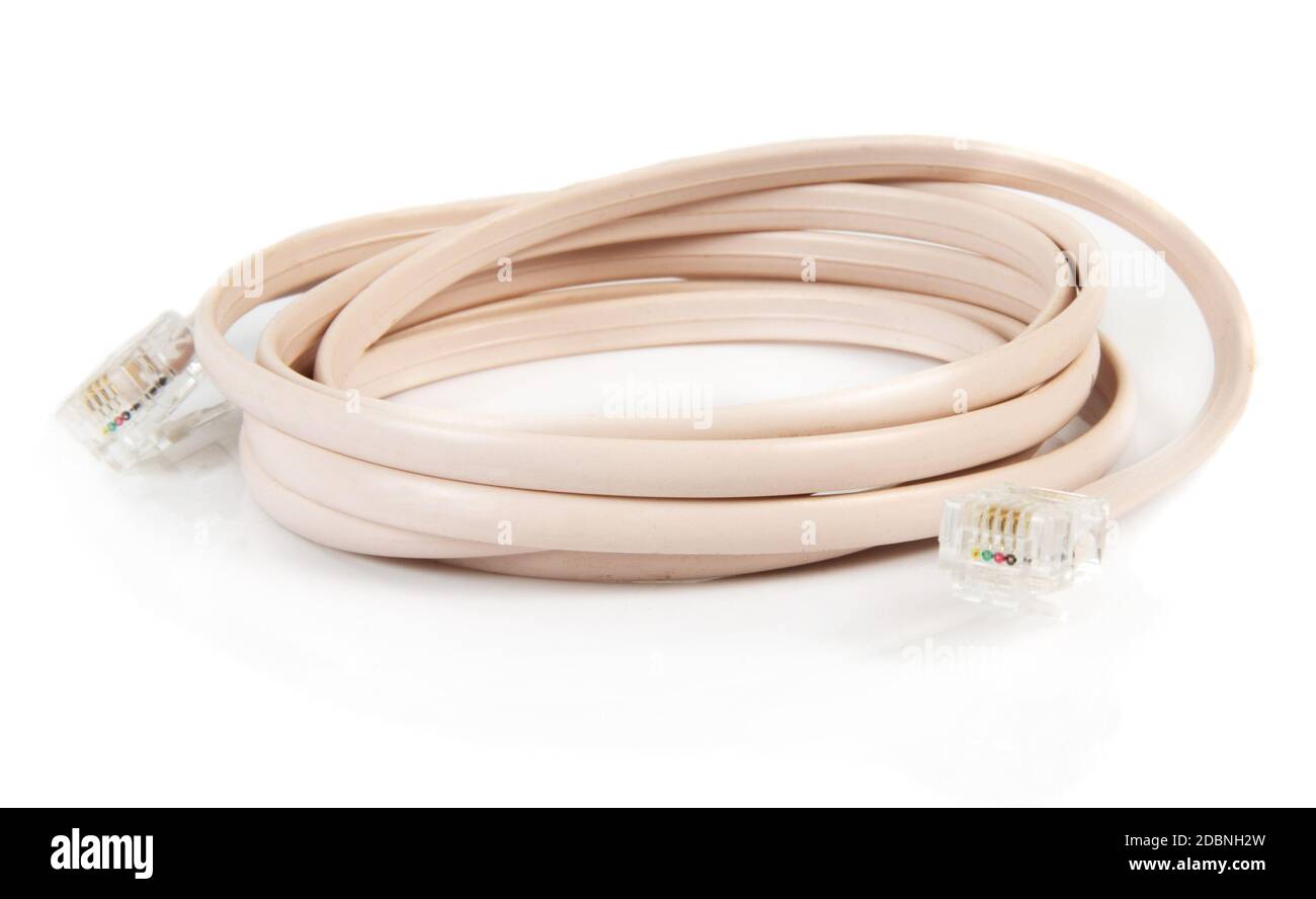 White network spiral Cut Out Stock Images & Pictures - Alamy