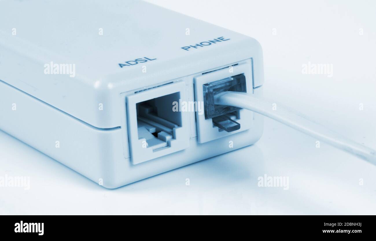 Adsl line hi-res stock photography and images - Alamy