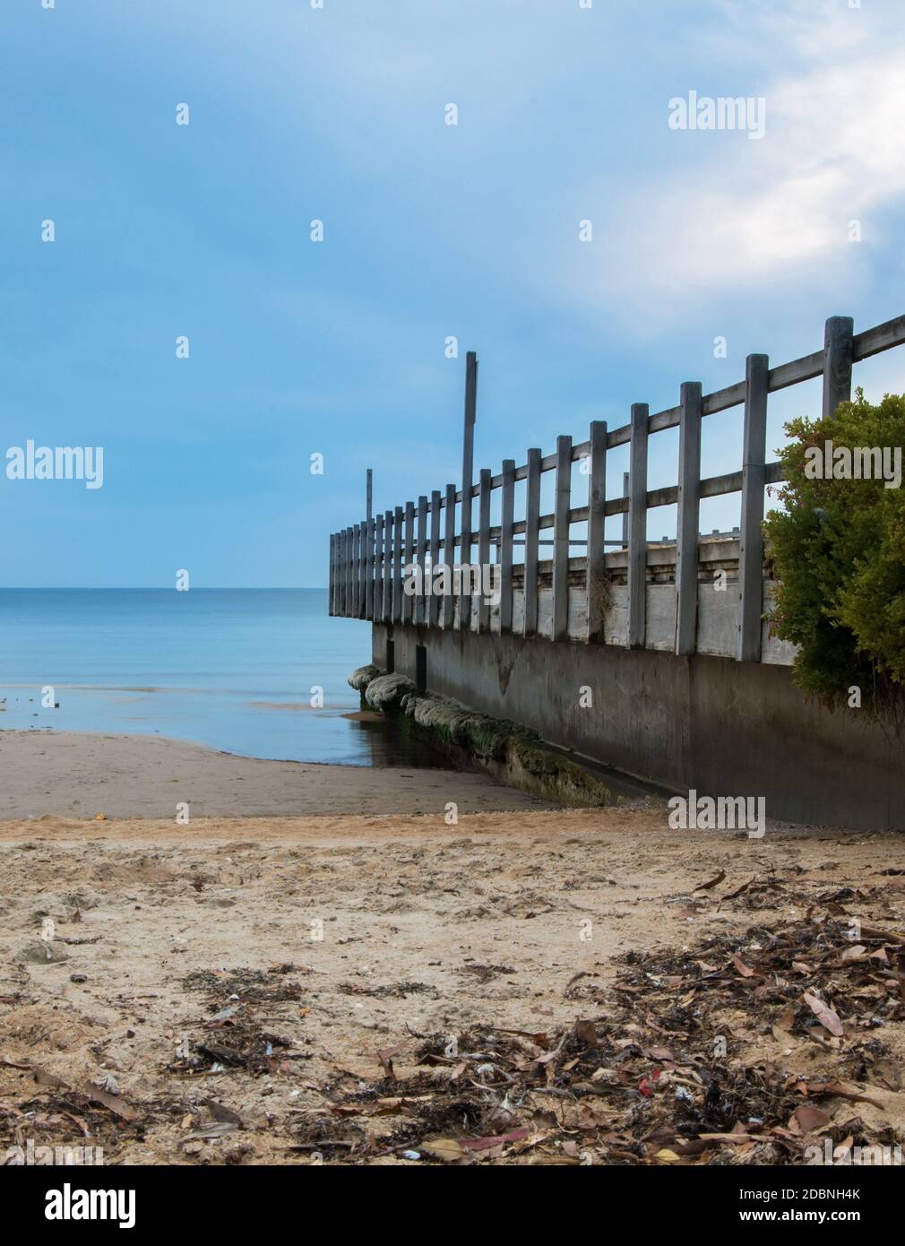 old ocean deck in Melbourne.Australia Stock Photo - Alamy