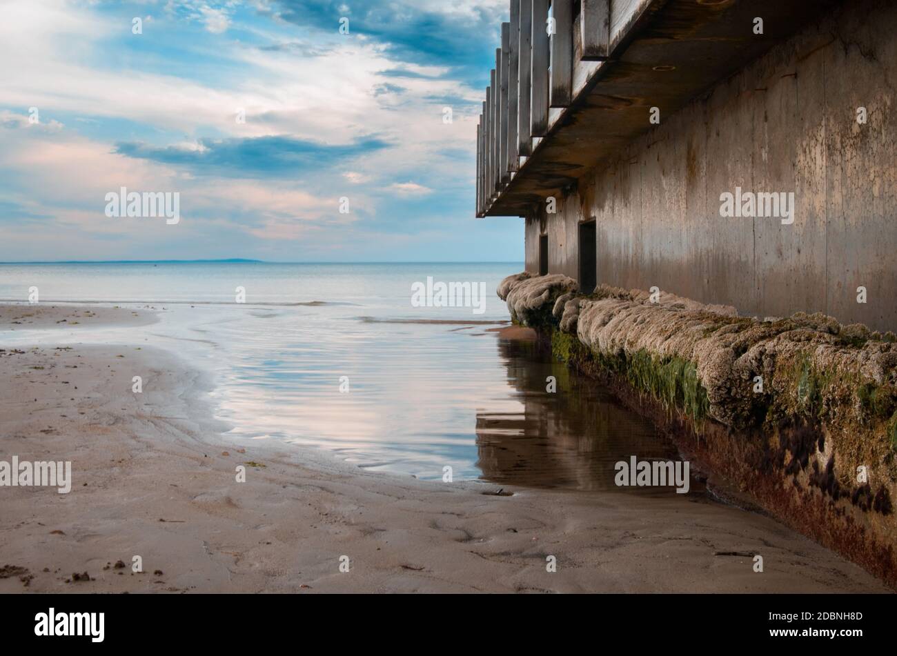 old ocean deck in Melbourne.Australia Stock Photo - Alamy
