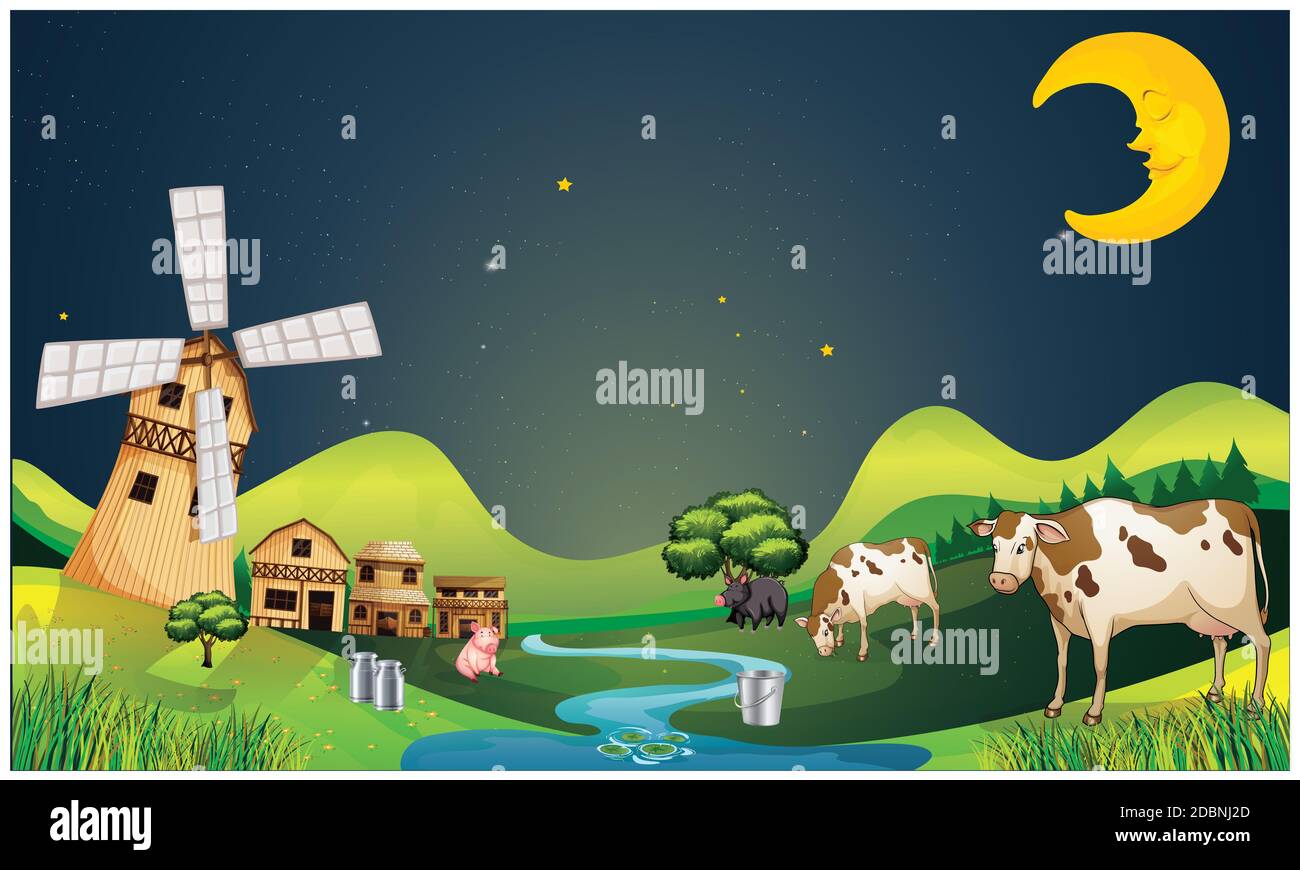 Dairy cows grazing on Cut Out Stock Images & Pictures - Alamy