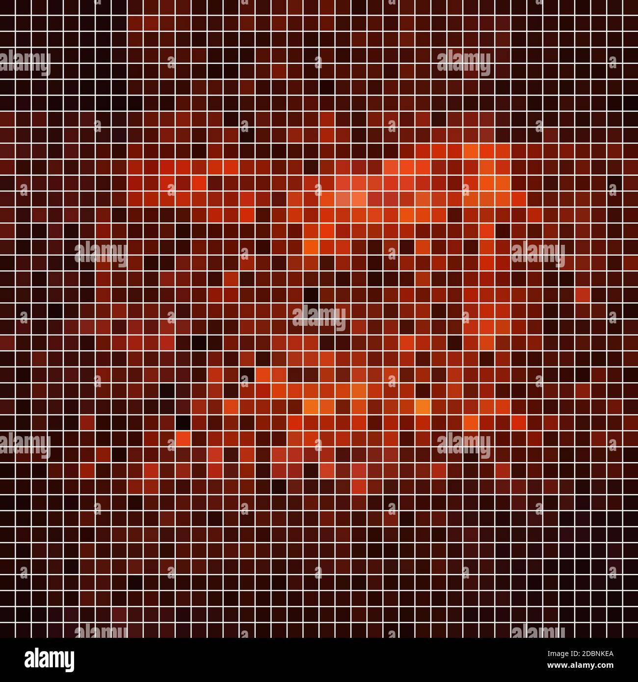 abstract square pixel mosaic background - red Stock Photo - Alamy