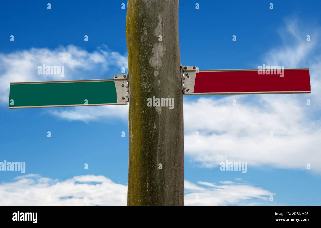 road signs over sky background Stock Photo - Alamy