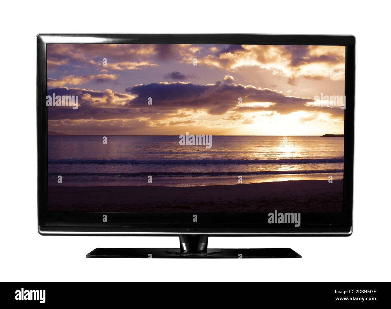 Ocean sunset view Cut Out Stock Images & Pictures - Alamy