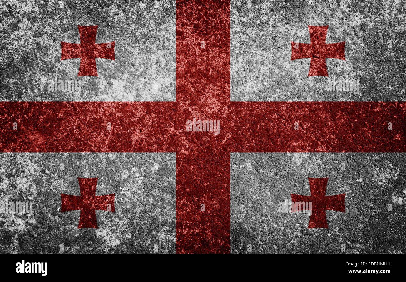 Georgia state flag dirty hi-res stock photography and images - Alamy