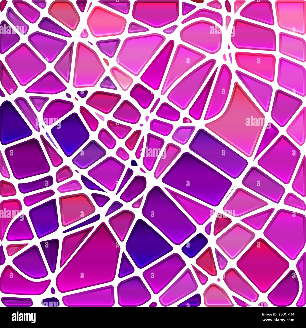 abstract stained-glass mosaic background - purple and violet Stock ...