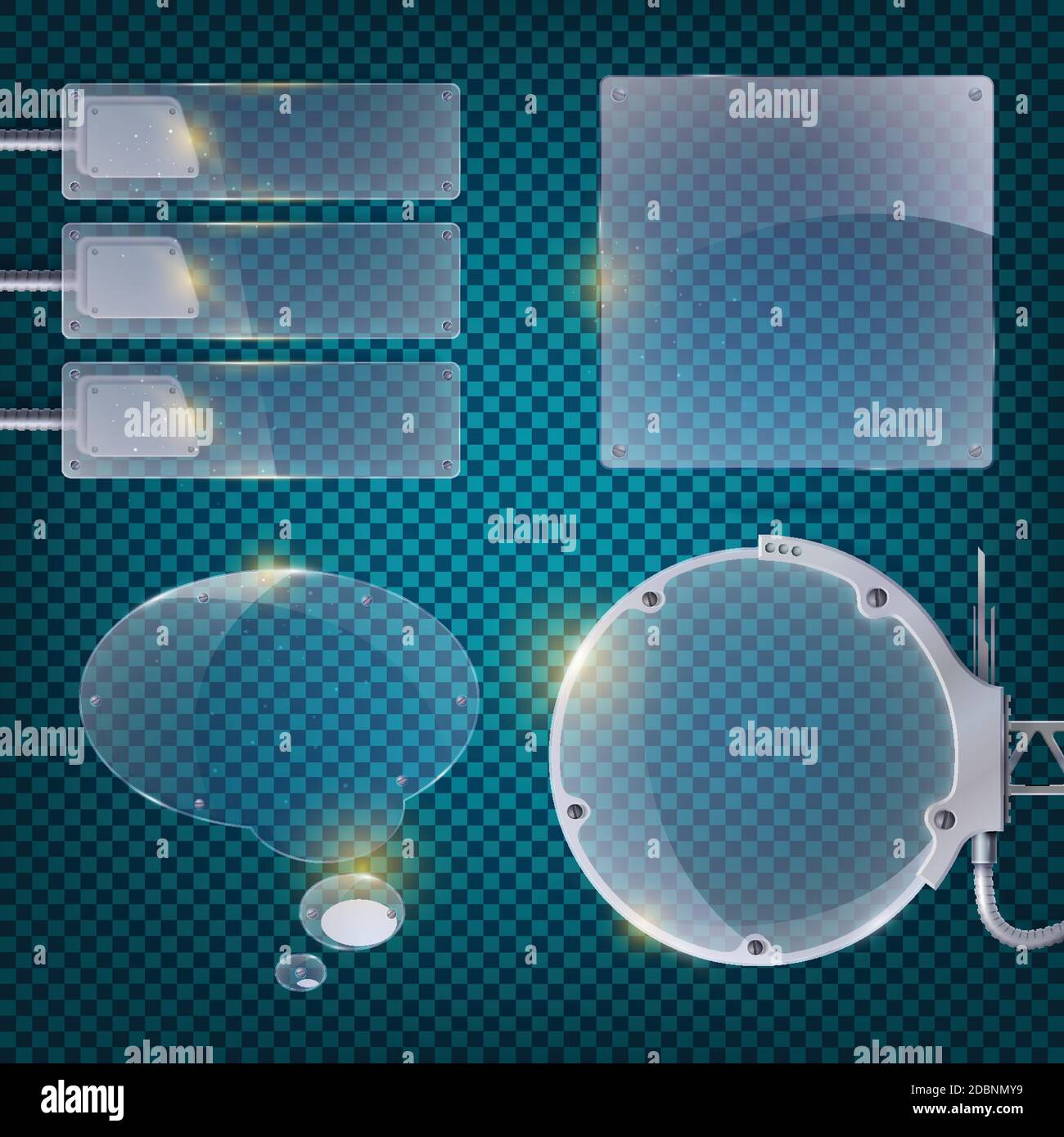 Abstract business transparent background poster with field consisting ...