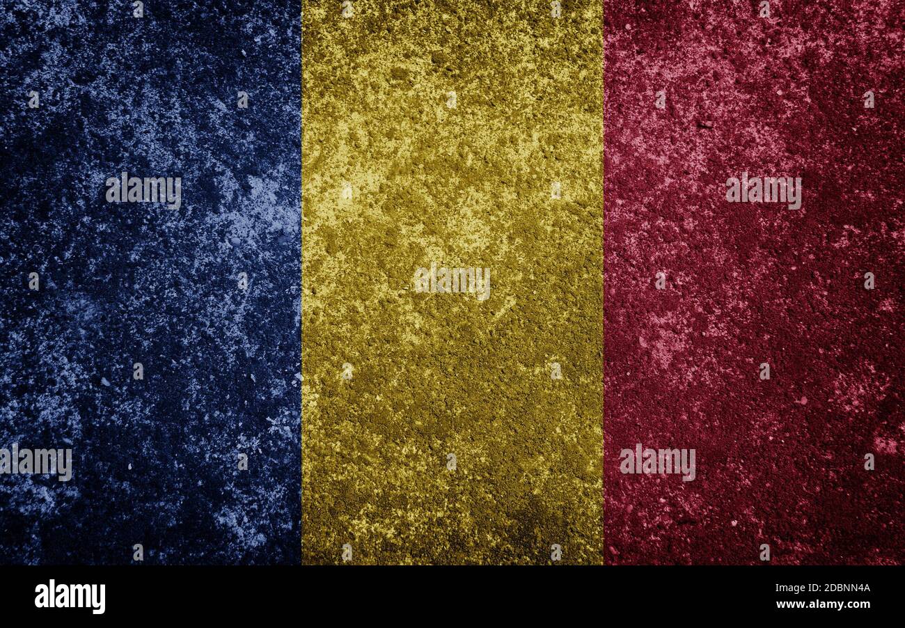 Romania flag vintage on hi-res stock photography and images - Alamy