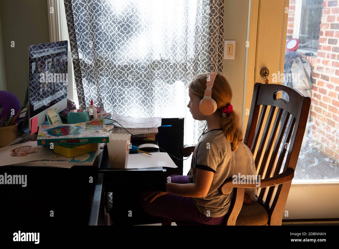 November 16, 2020: Boone Barnes takes his granddaughter Ellie on a tour ...