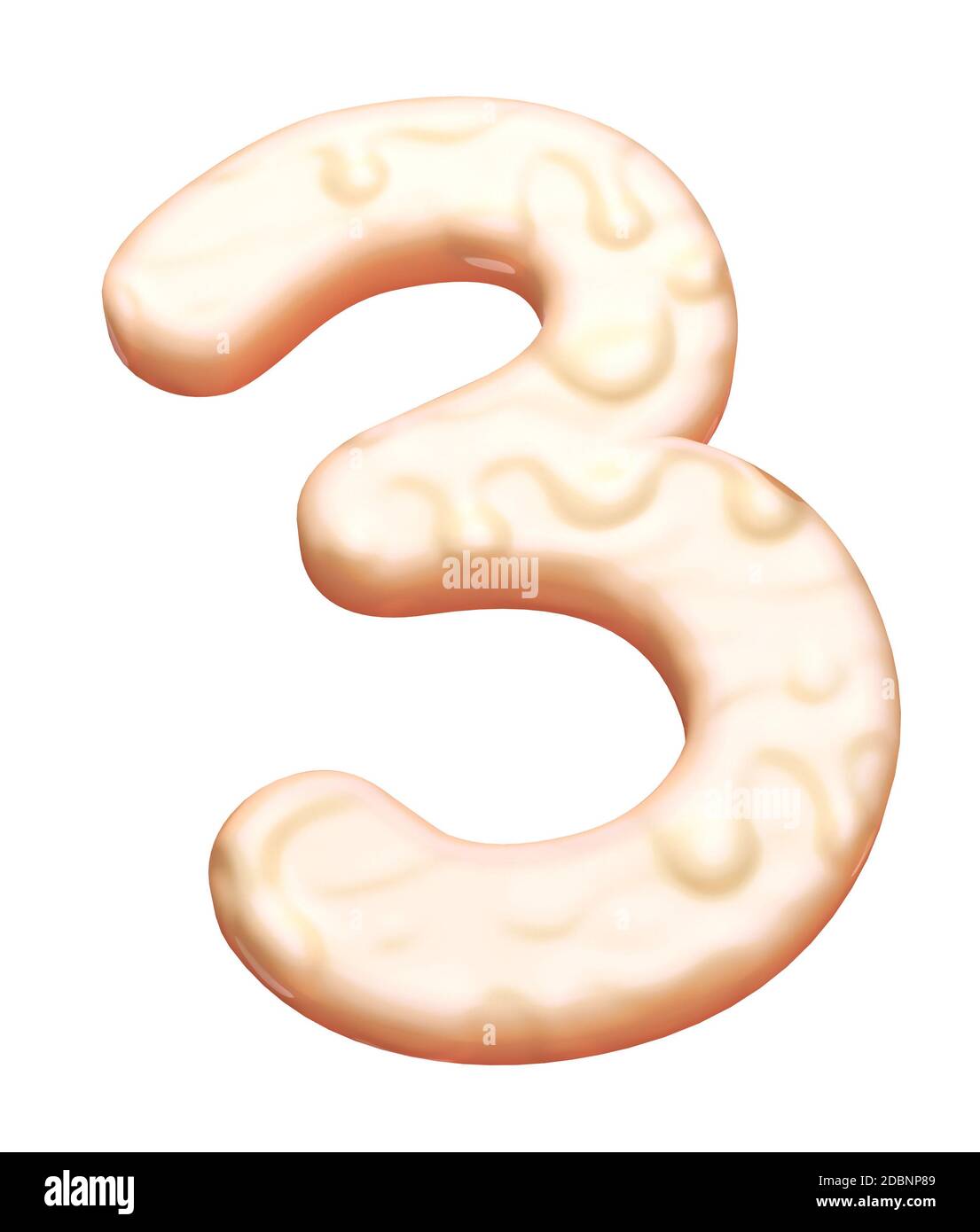 3D font design. Lettering design Stock Photo - Alamy