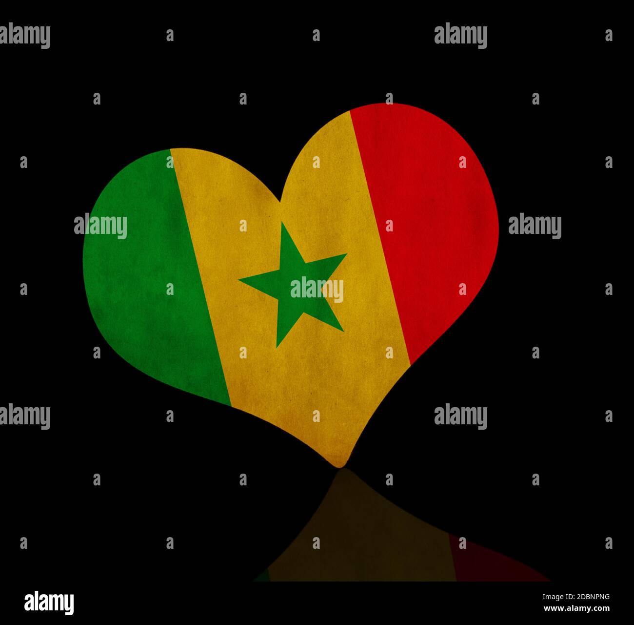 Senegal heart hi-res stock photography and images - Alamy