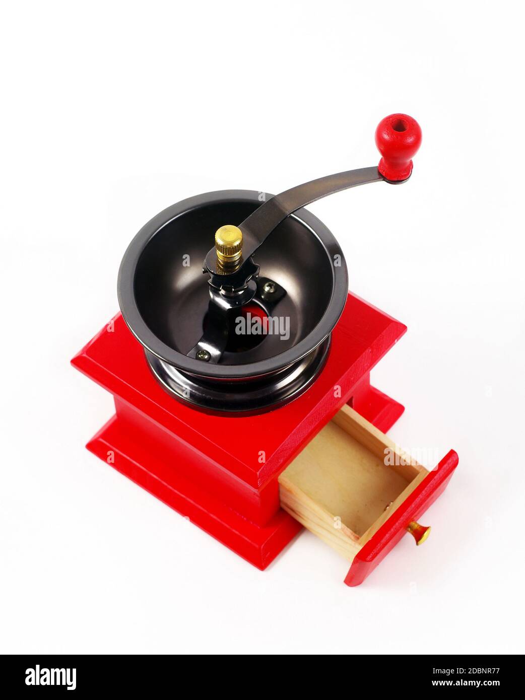 coffee grinder on the white Stock Photo - Alamy