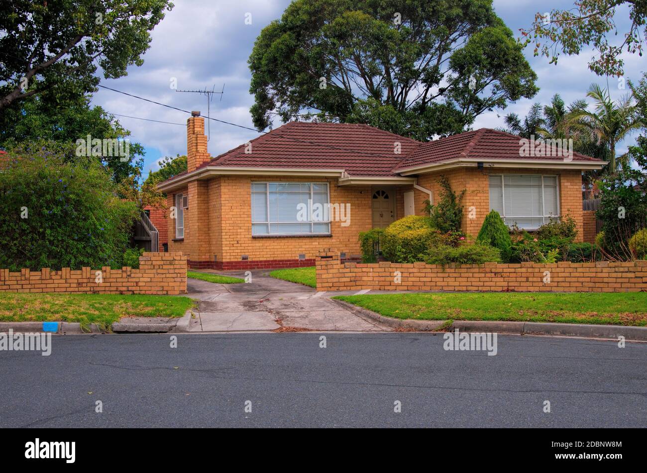 typical Australian house. Melbourne,Australia Stock Photo - Alamy