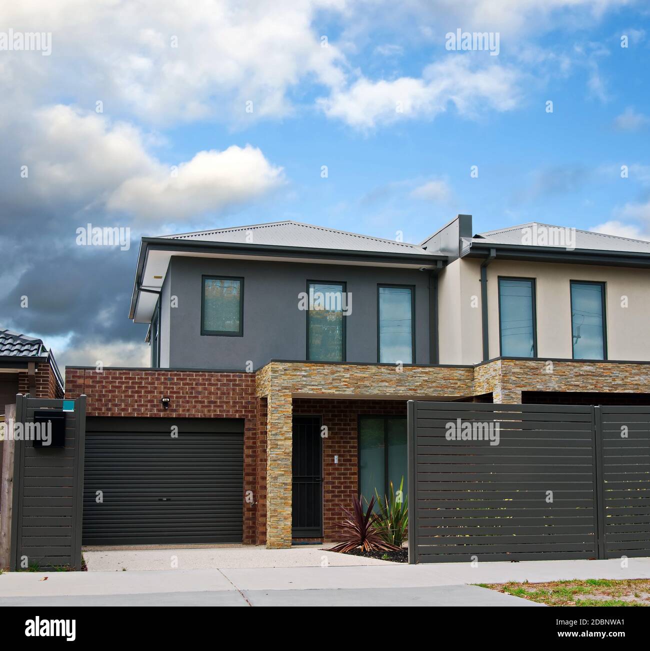 typical Australian house. Melbourne,Australia Stock Photo - Alamy