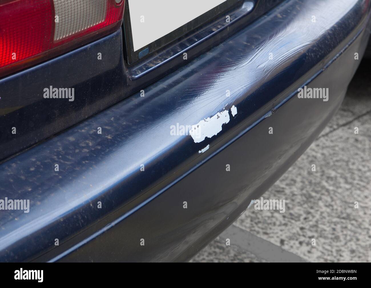 car paint after the accident Stock Photo - Alamy