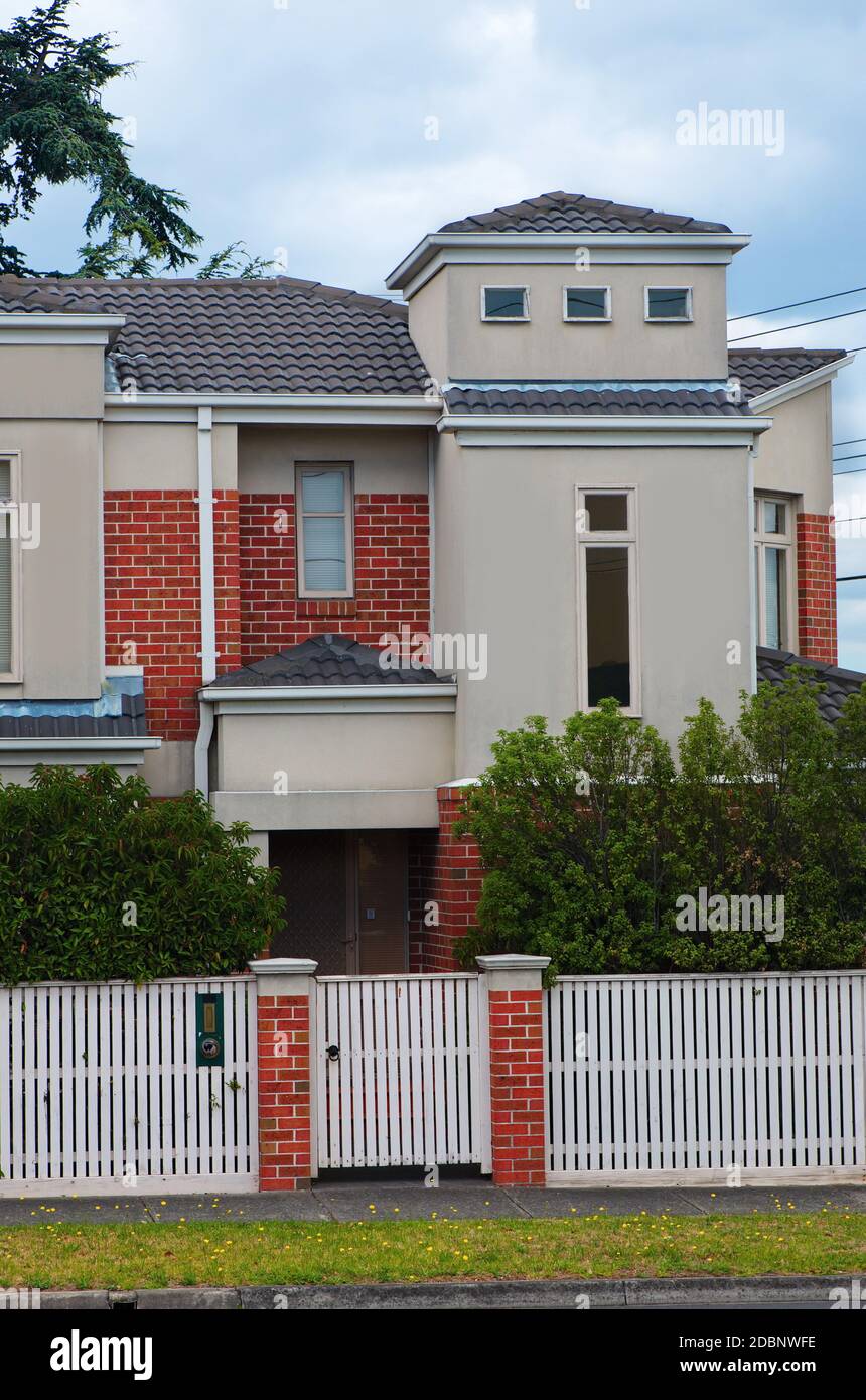 typical Australian house. Melbourne,Australia Stock Photo - Alamy