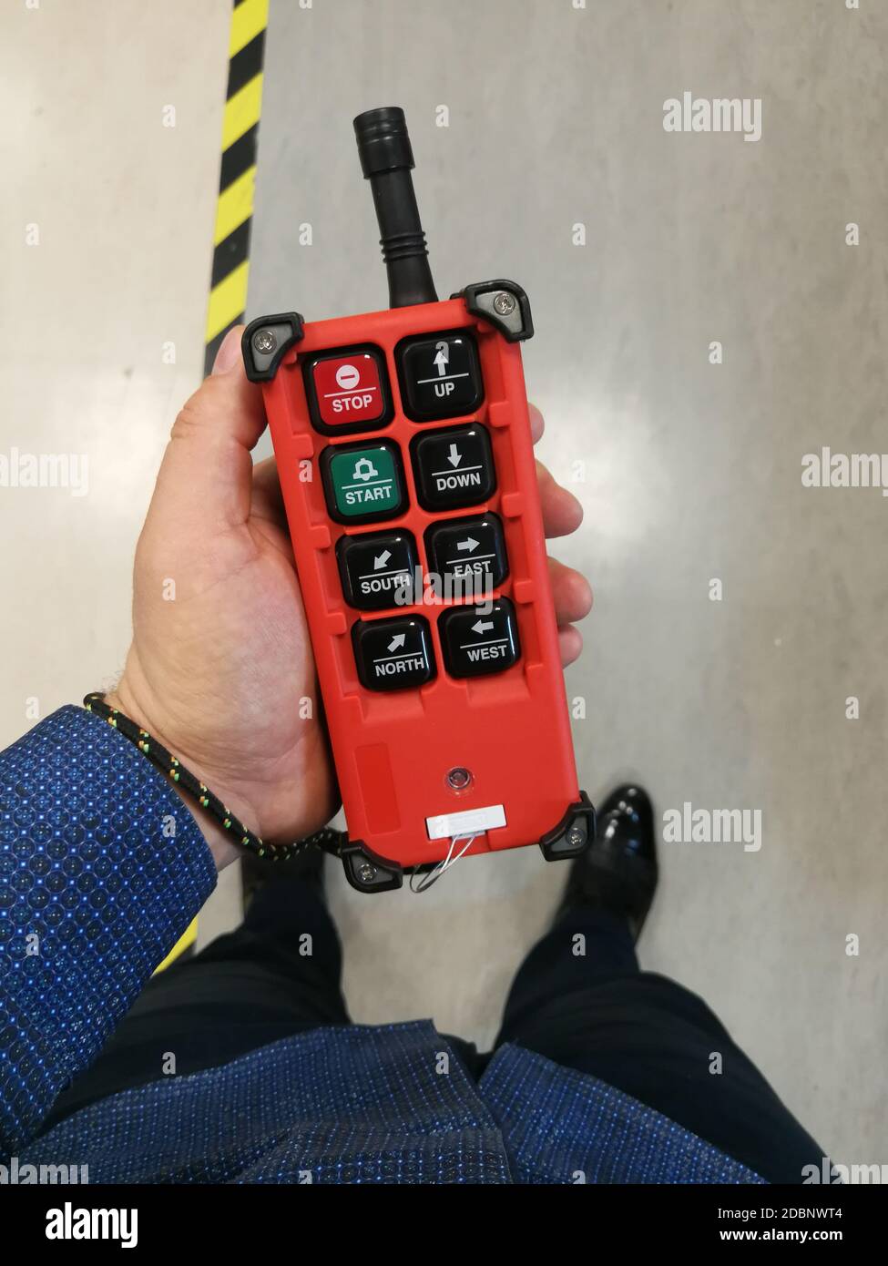 Wireless remote control for modern factory CNC machinery for Industry 4 ...