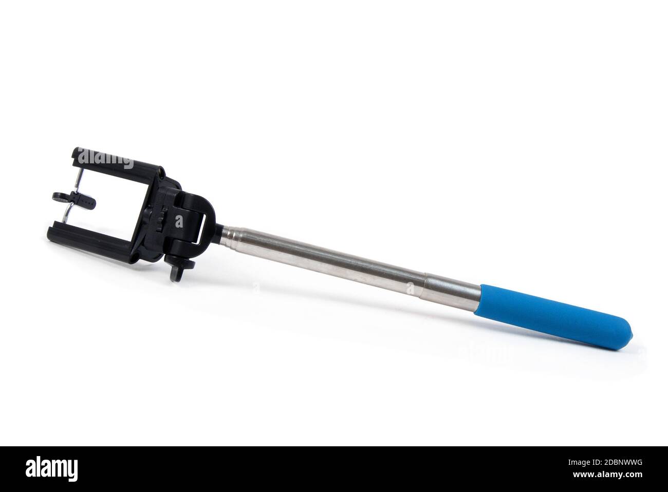 modern selfie stick on the white Stock Photo - Alamy