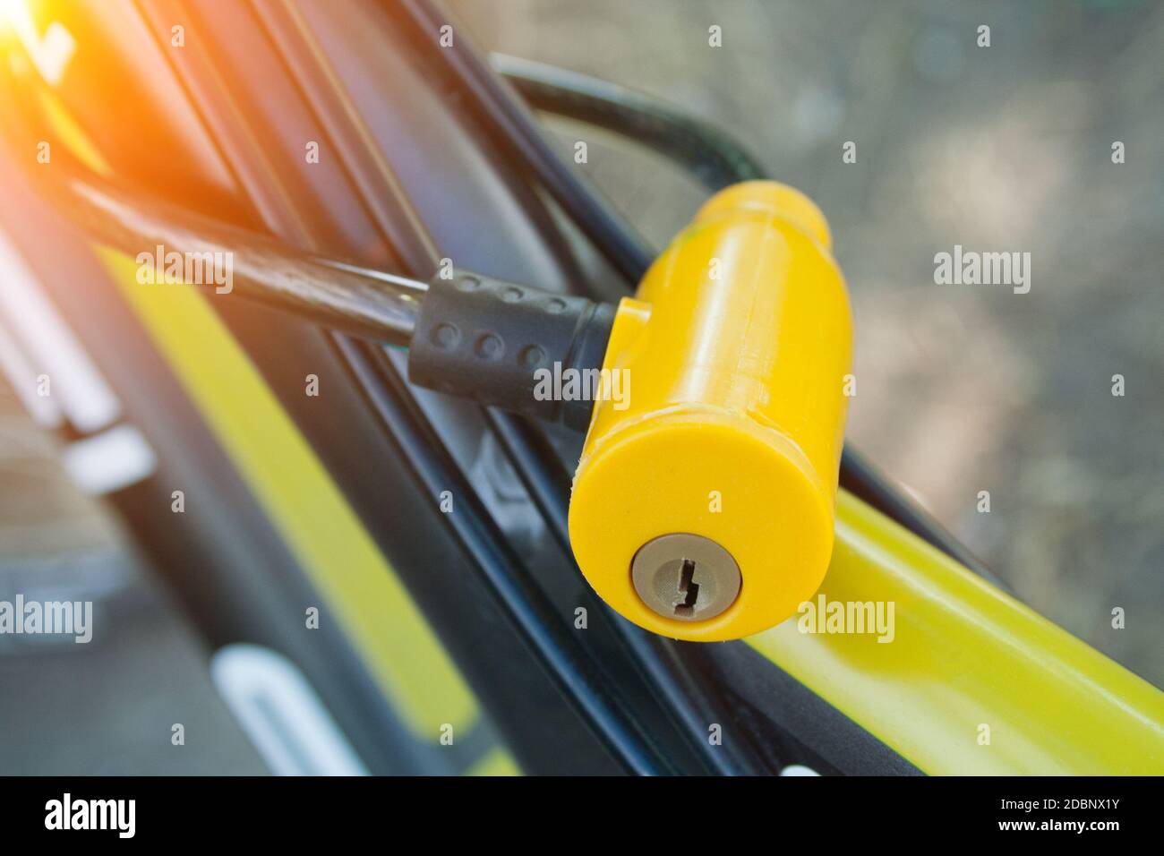 Black and white image of a key and a bike hi-res stock photography and ...