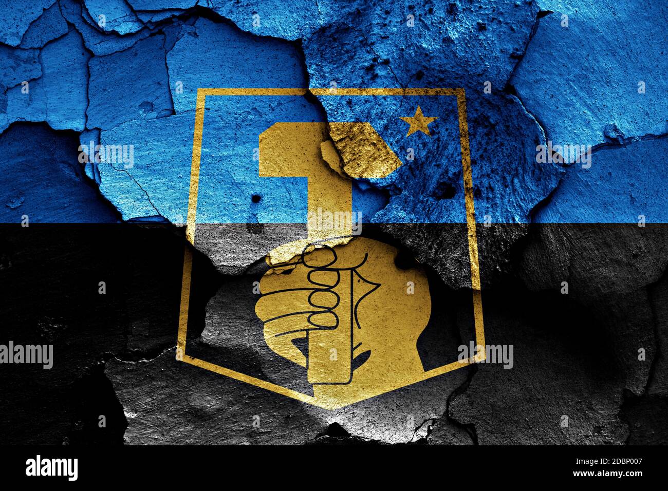 Flag of donetsk hi-res stock photography and images - Alamy