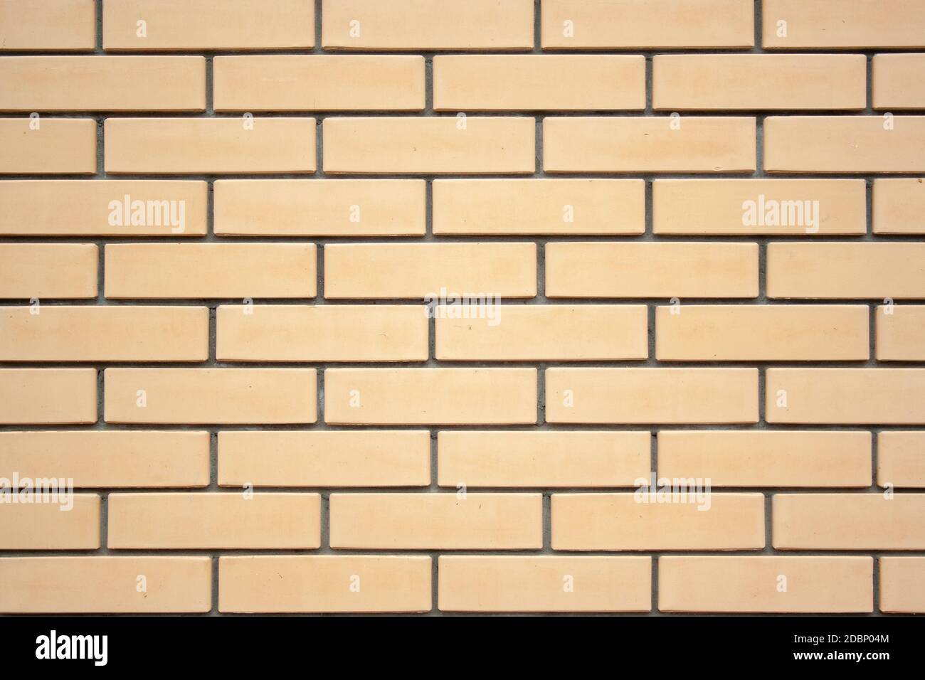Beige bricks wall texture. New clean beige bricks background Stock ...