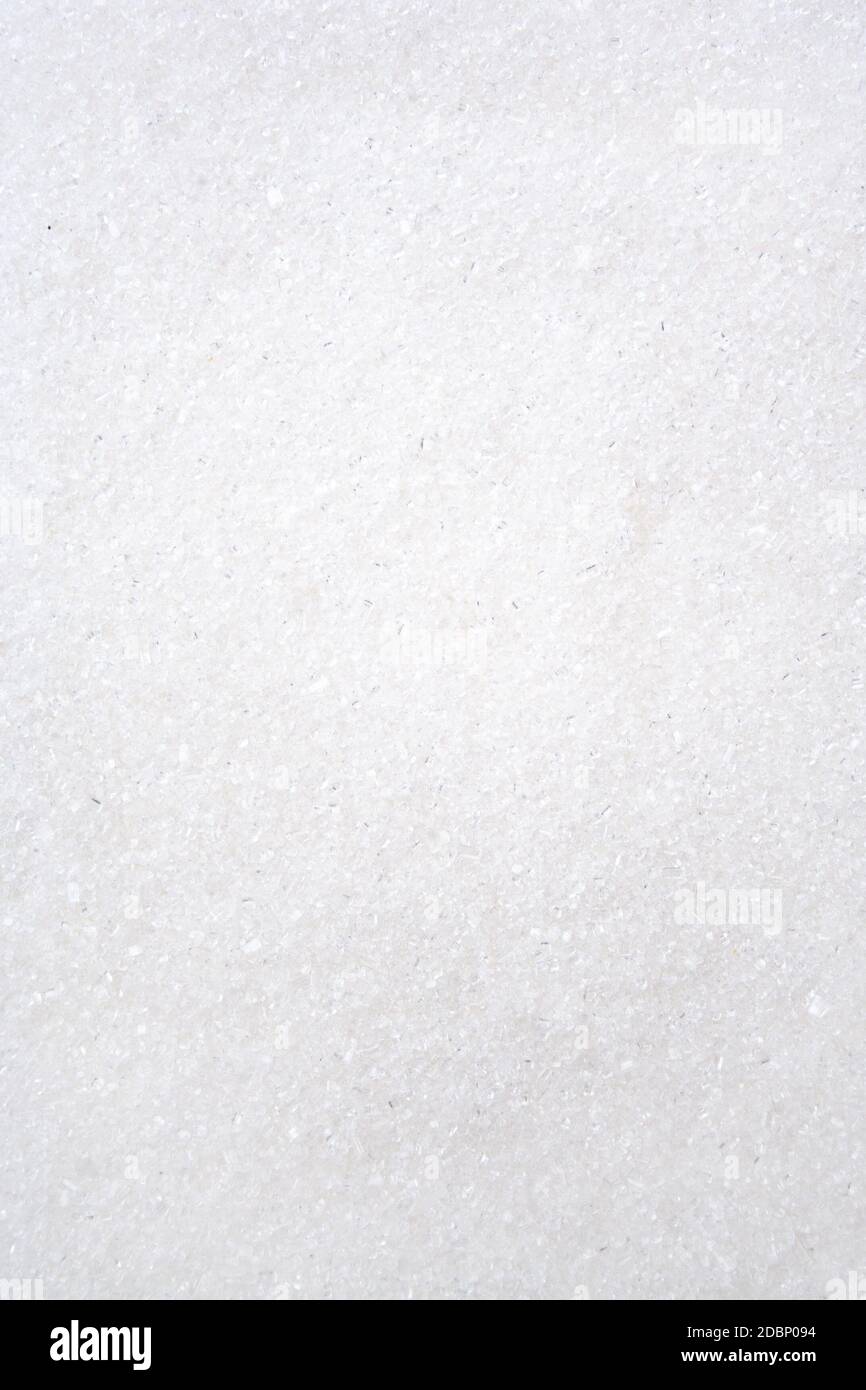 Close-up of sugar pattern. Sugar top view texture. Sugar background ...