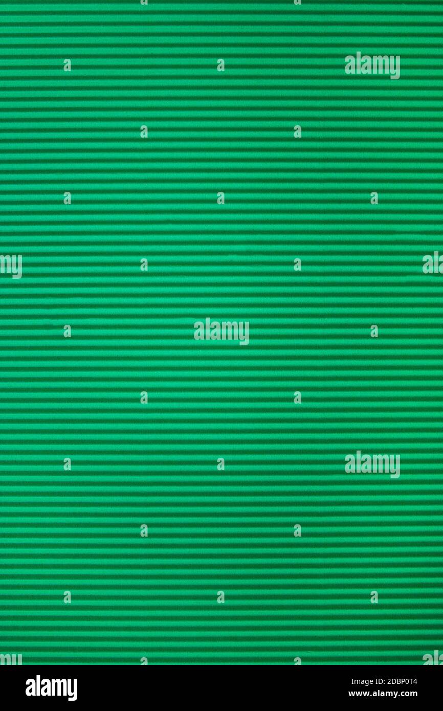 Green corrugated paper texture. Abstract green background Stock Photo ...
