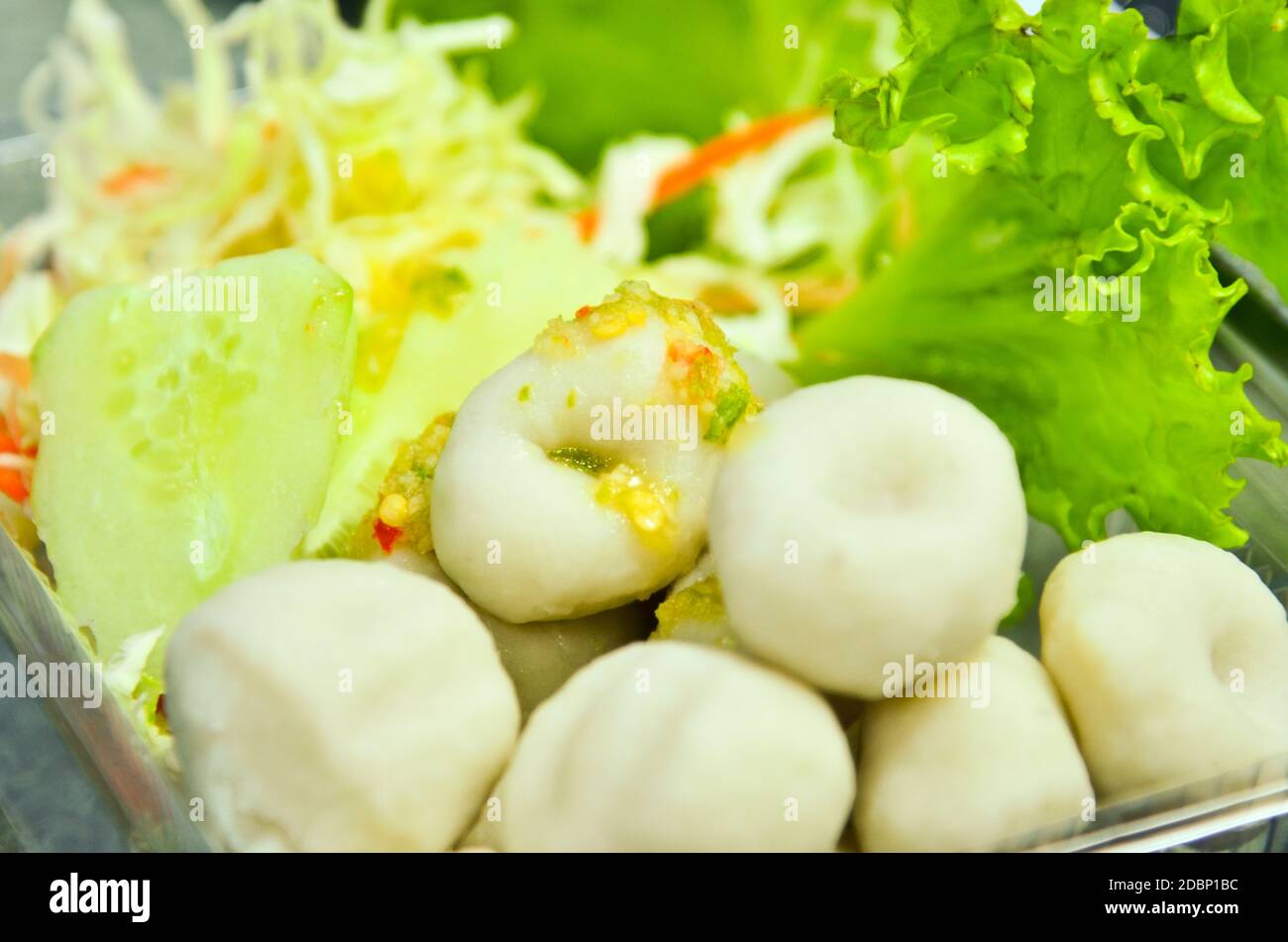 Meatball for steamboat Stock Photo - Alamy