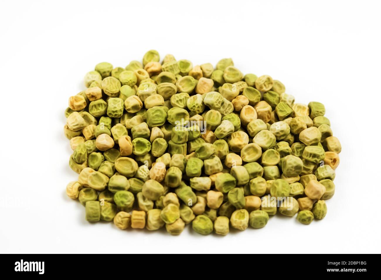 Dry pea seeds for germination isolated on a white background Stock ...
