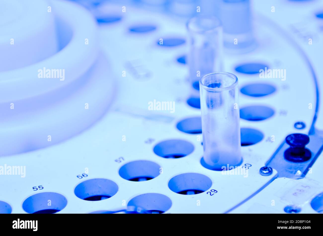 Blood tubes in the laboratory Stock Photo - Alamy