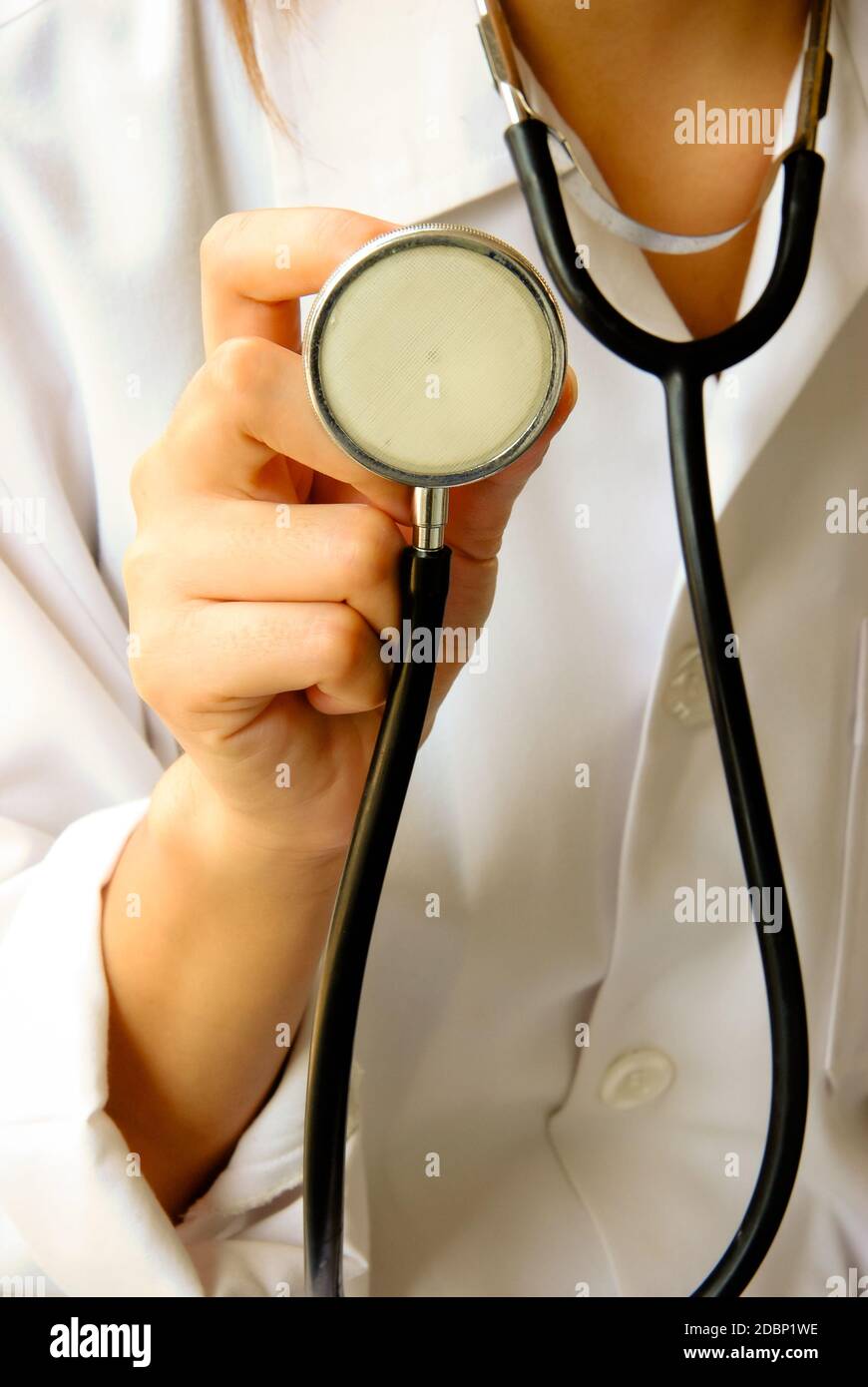Doctor and stethoscope Stock Photo - Alamy