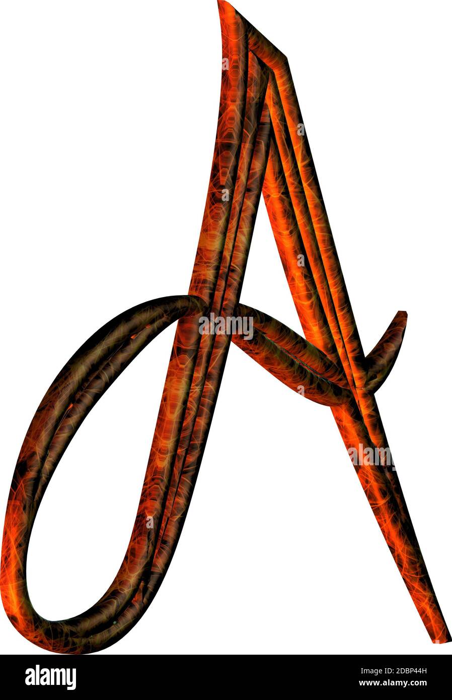 3D font design. Lettering design Stock Photo - Alamy