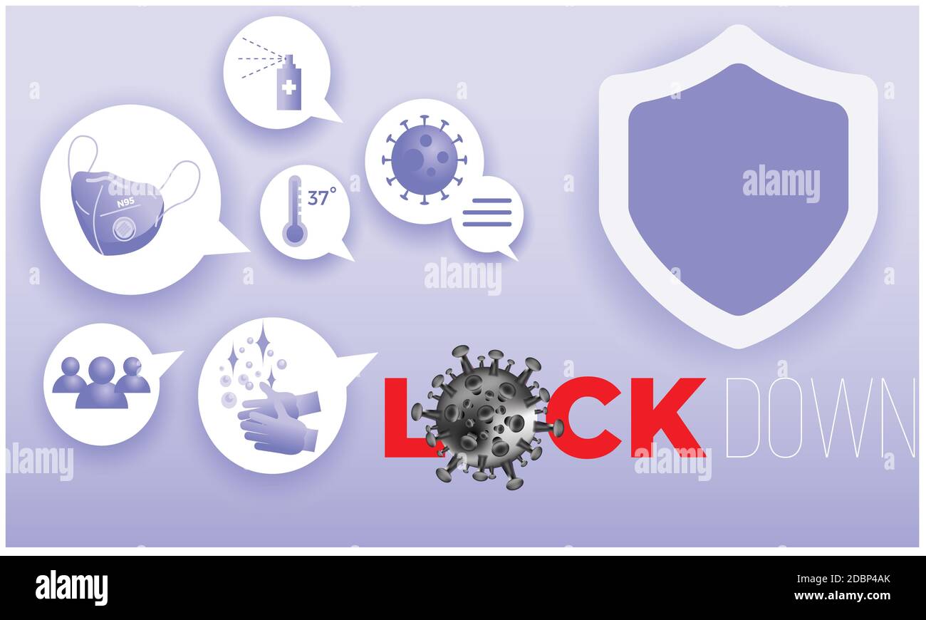 stay home protect yourself in complete lock down Stock Photo - Alamy