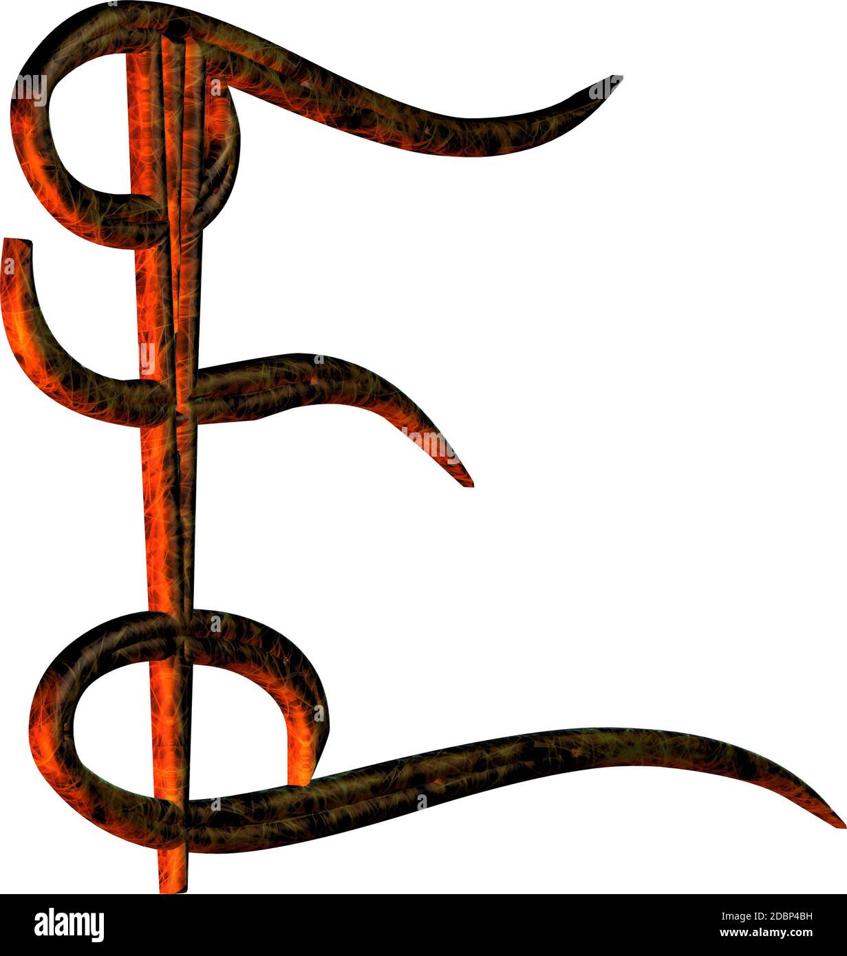 3D font design. Lettering design Stock Photo - Alamy