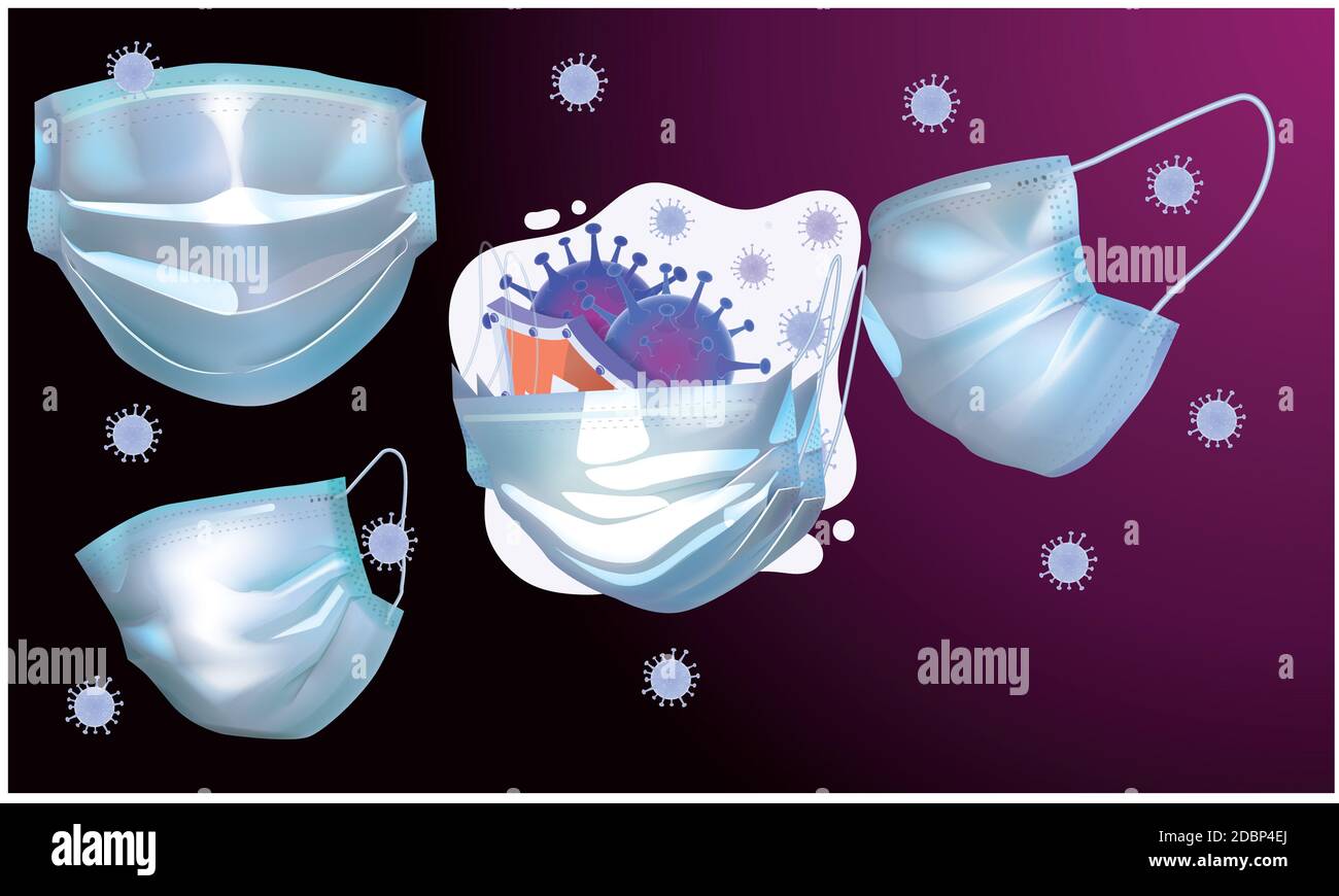 wear mask to avoid virus infection Stock Photo - Alamy