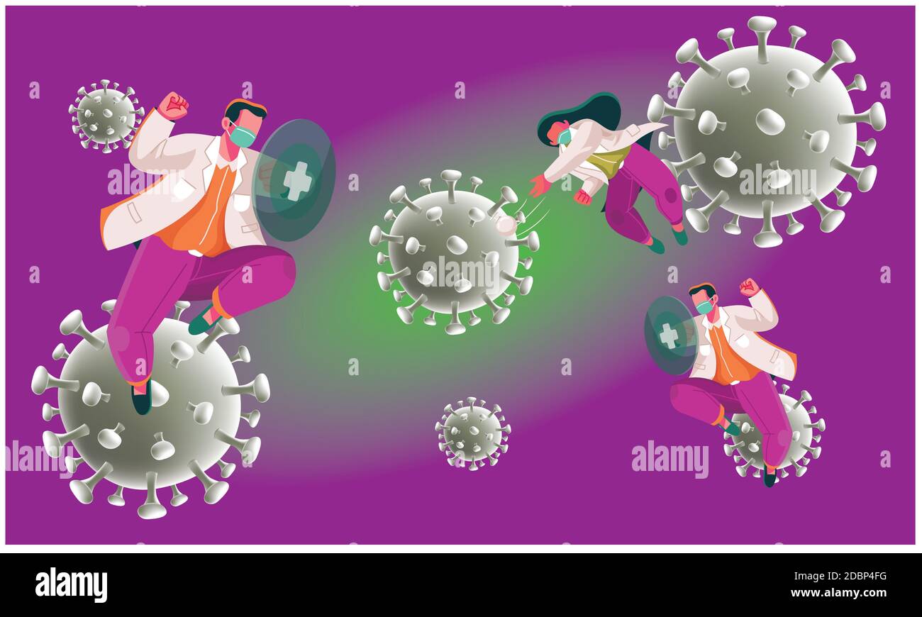 internal immune system fight with virus Stock Photo - Alamy