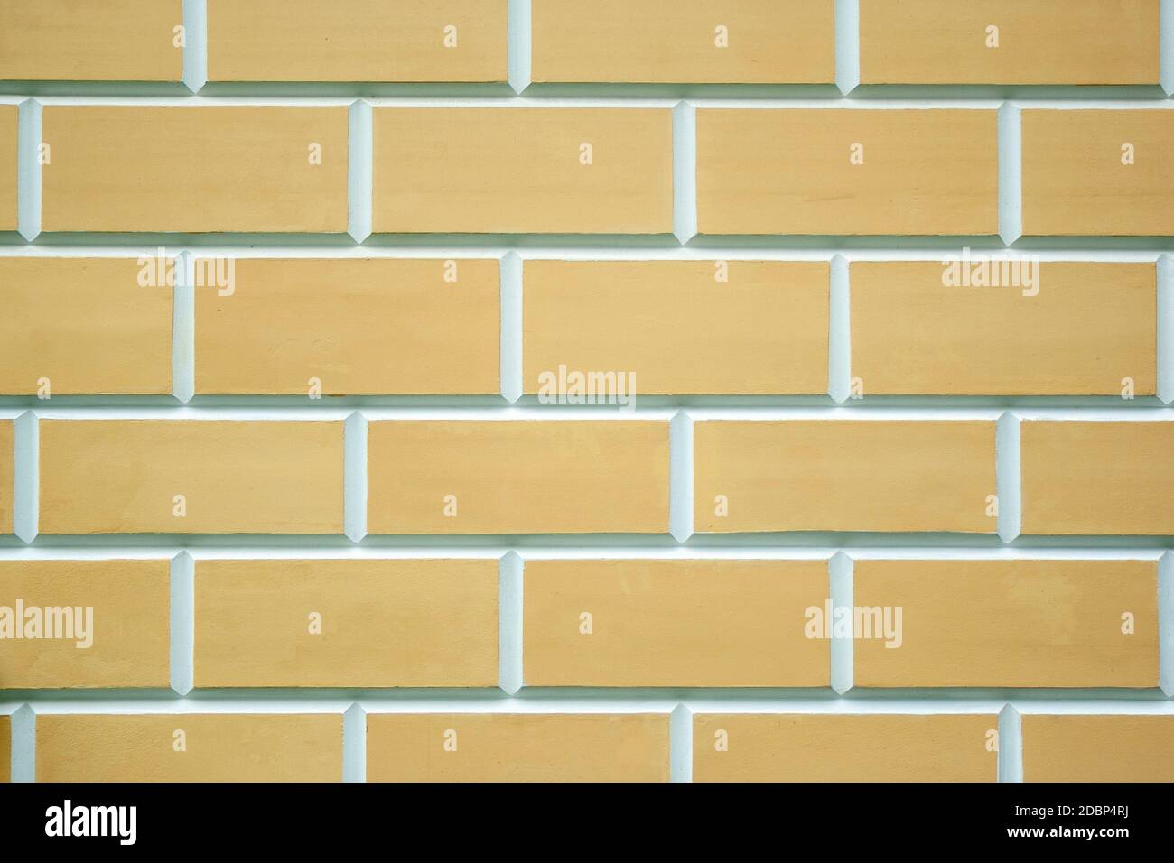 Beige bricks wall texture. New clean beige bricks background Stock ...