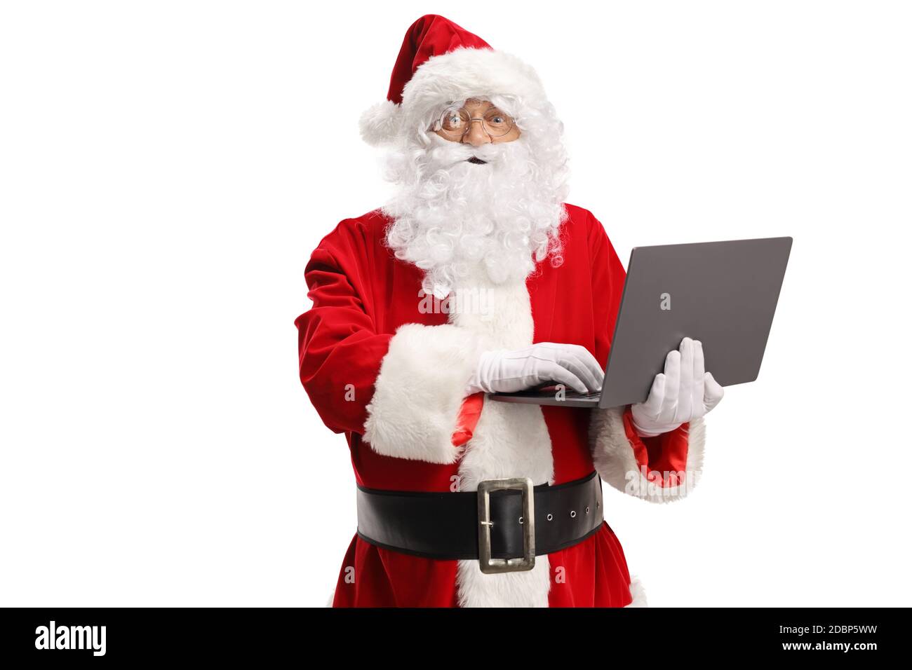 Santa computer hi-res stock photography and images - Alamy