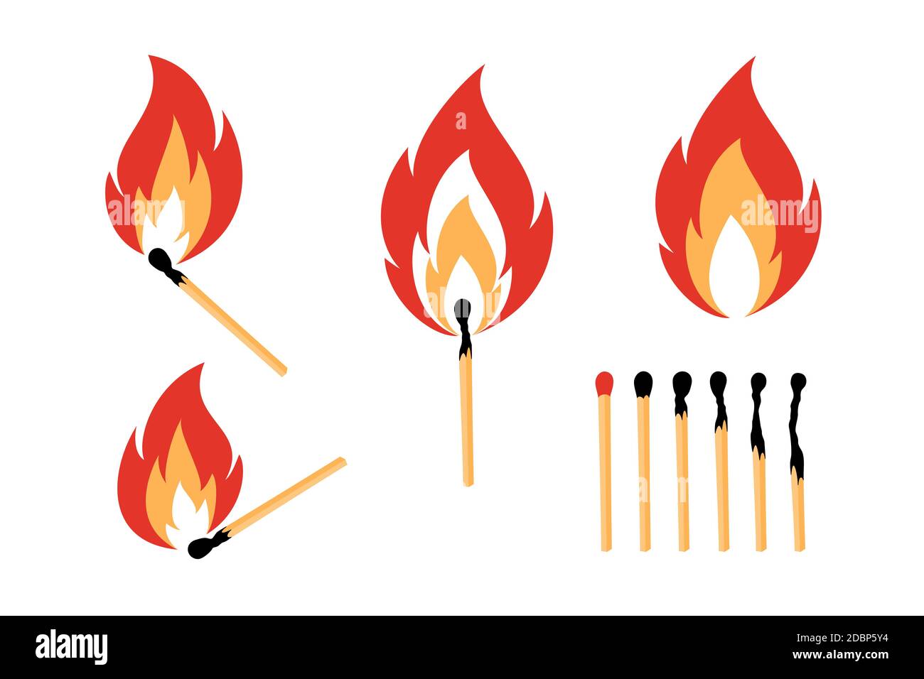 Set of safety matches Stock Vector Image & Art - Alamy